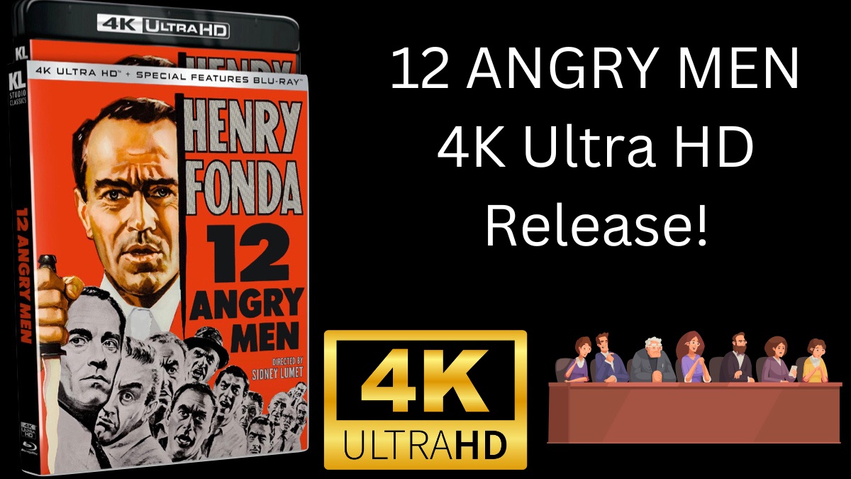 '12 Angry Men' Starring Henry Fonda Hits 4K UHD In April - Deepest Dream