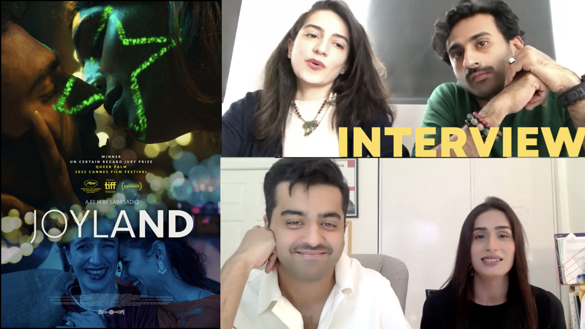 'Joyland' Interview With Saim Sadiq, Ali Junejo, Rasti Farooq and Alina ...
