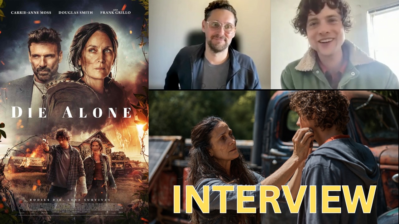 Douglas Smith and Lowell Dean Talk 'Die Alone' Collaboration And Offer ...