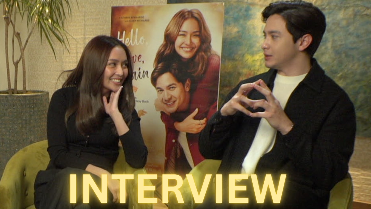 Kathryn Bernardo and Alden Richards Talk "Filipino Core Values" of 'Hello, Love, Again ...